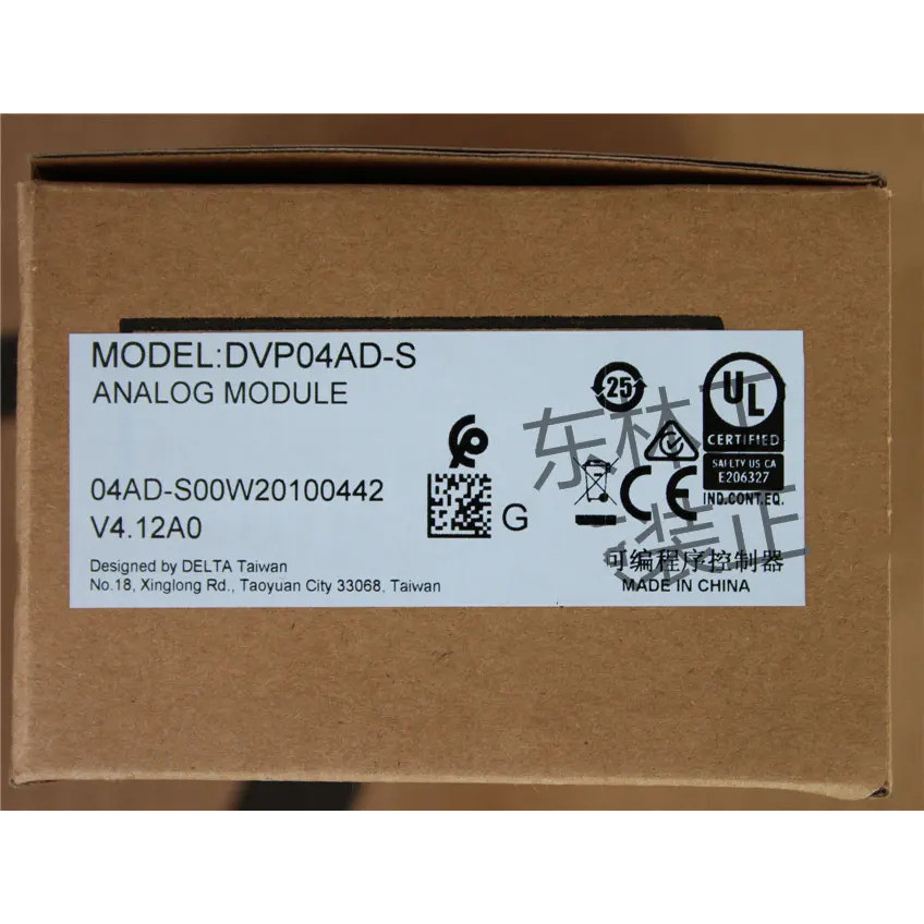 โมดูลอนาล็อกใหม่ DVP04AD-S DVP04DA-S DVP06AD-S DVP06XA-S DVP04TC-S ...