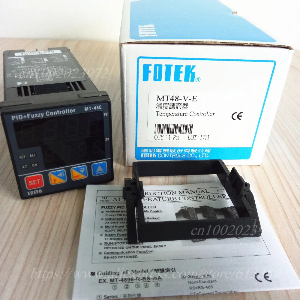ตัวควบคุมอุณหภูมิ FOTEK PID+Fuzzy เอาท์พุต SSR MT48-V-E ใหม่และต้นฉบับ ...