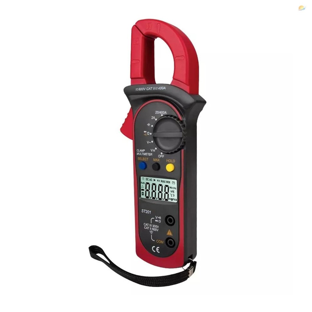 Clamp Ammeters ANENG ST201 Digital Clamp Multimeter 4000 Counts Clamp ...