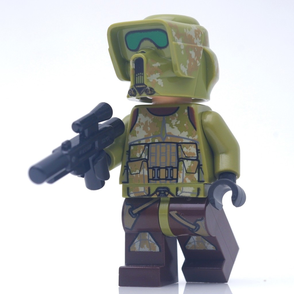 LEGO Star Wars Scout Trooper Kashyyyk Camouflage *new | Shopee Thailand