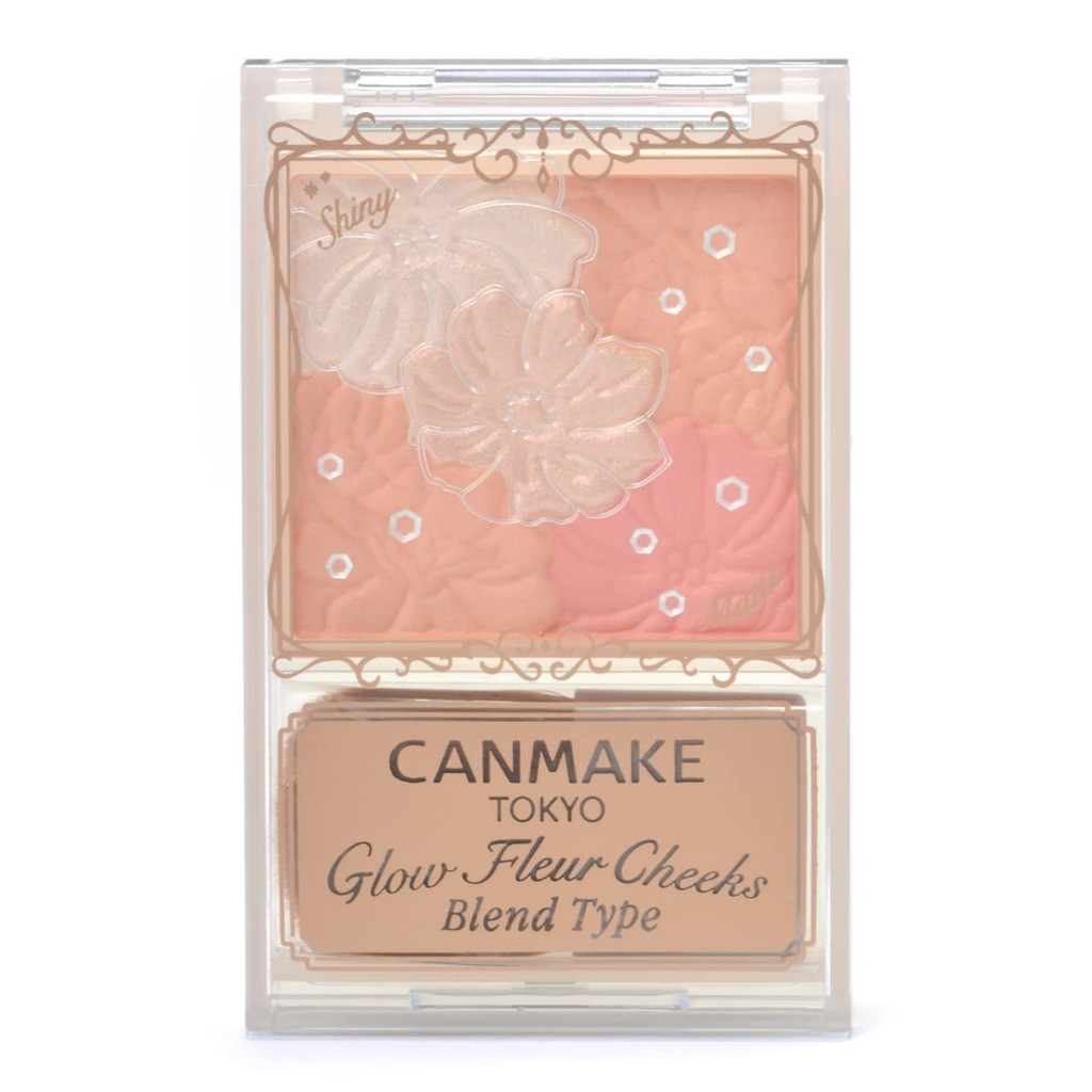 [Direct from Japan] Canmake Glow Fleur Cheeks (Blend Type) B01 Cotton ...
