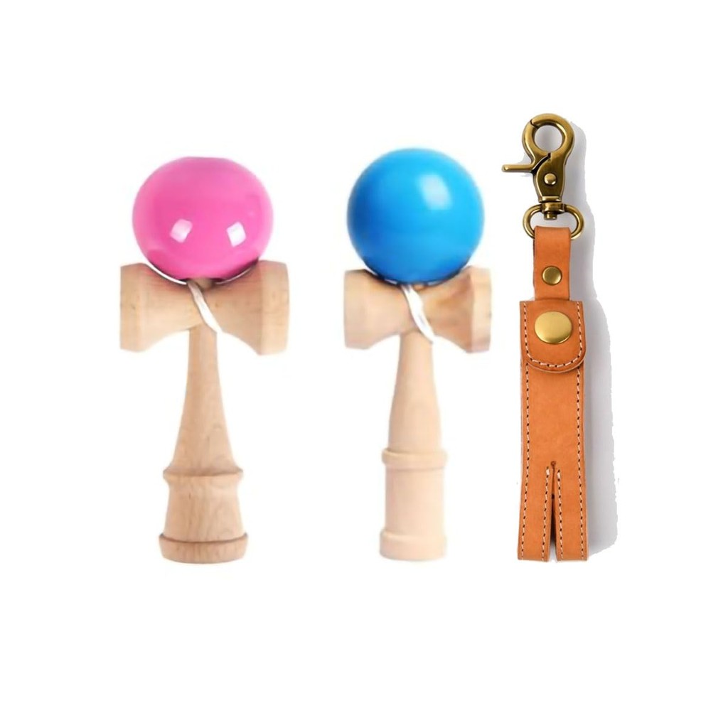 Kendama Set of 2 (Red, Blue) Kendama Wooden Kendama Classroom Practice ...