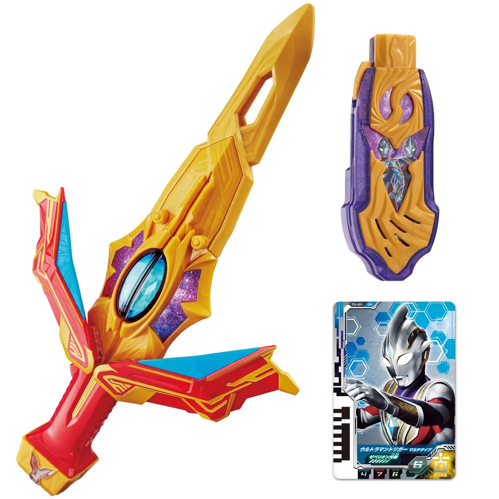 Bandai Ultraman Decker DX Ultra Dual Sword Target อายุ 3 ปีขึ้นไป ...