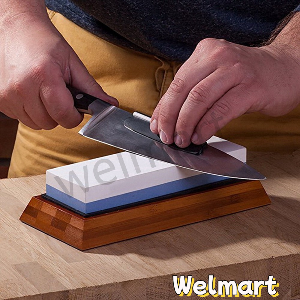welmart หินลับมีดญี่ปุ่น สำหรับลับมีด2ด้าน ที่ลับมีด ลับมีดกรีดยาง ลับ ...