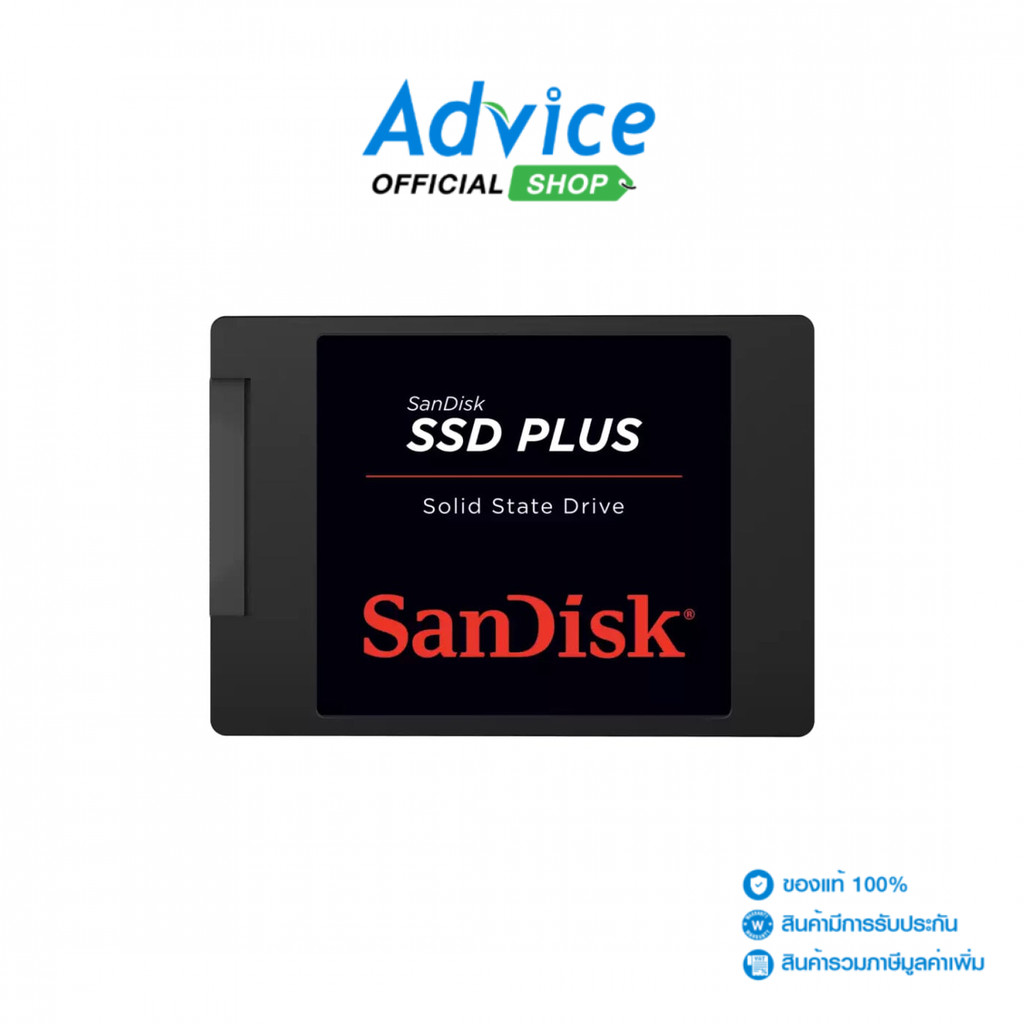SANDISK 240 GB SSD SATA PLUS G26 (SDSSDA-240G-G26) - A0164013 | Shopee Thailand
