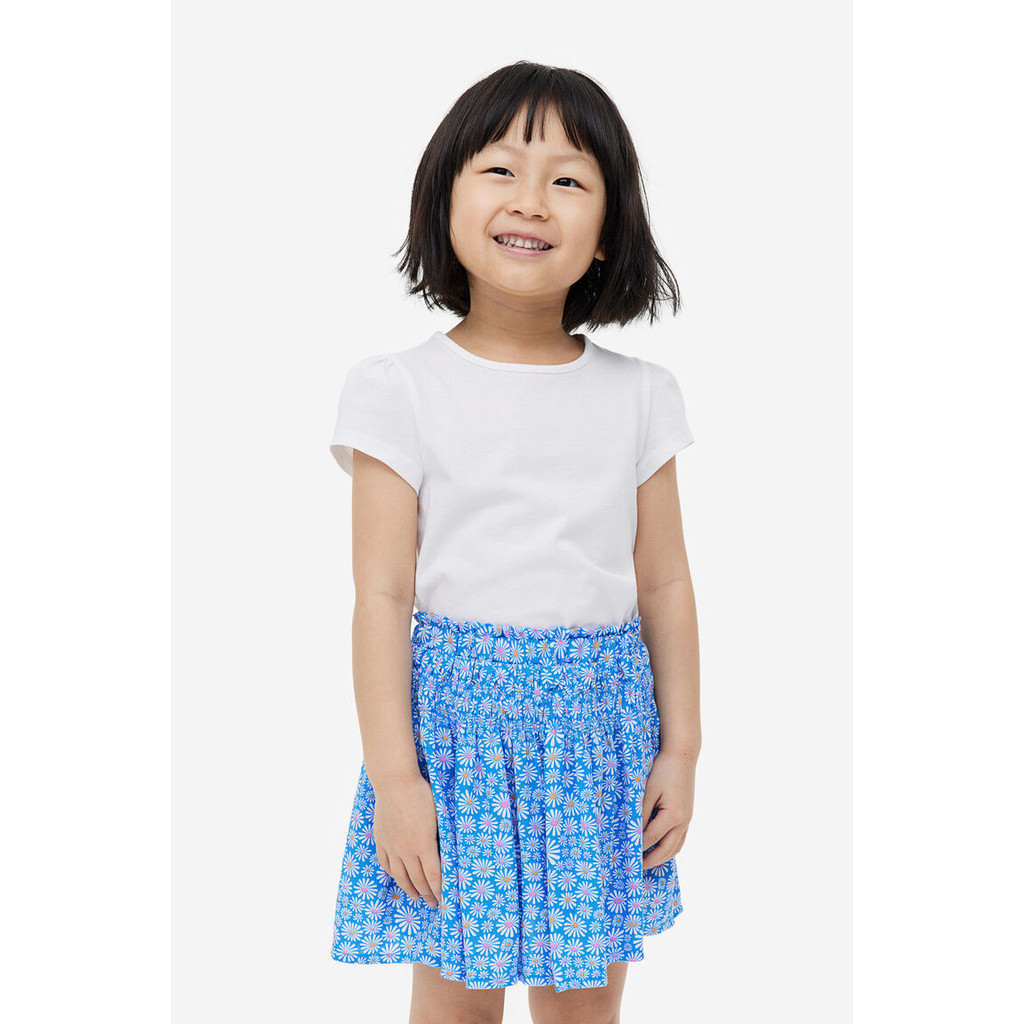 H&M Girl Floral skort 1074487_2 | Shopee Thailand