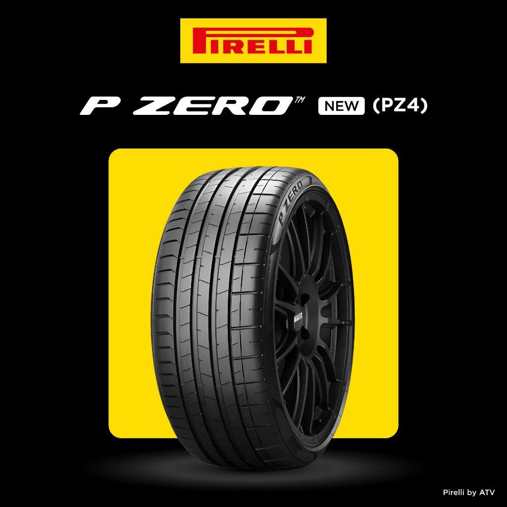 [บริการติดตั้ง 245/45R18] PIRELLI ยางรถยนต์ (J) รุ่น P ZERO PZ4 (ยางขอบ 18) (สอบถามสต็อกก่อนสั่ง ...