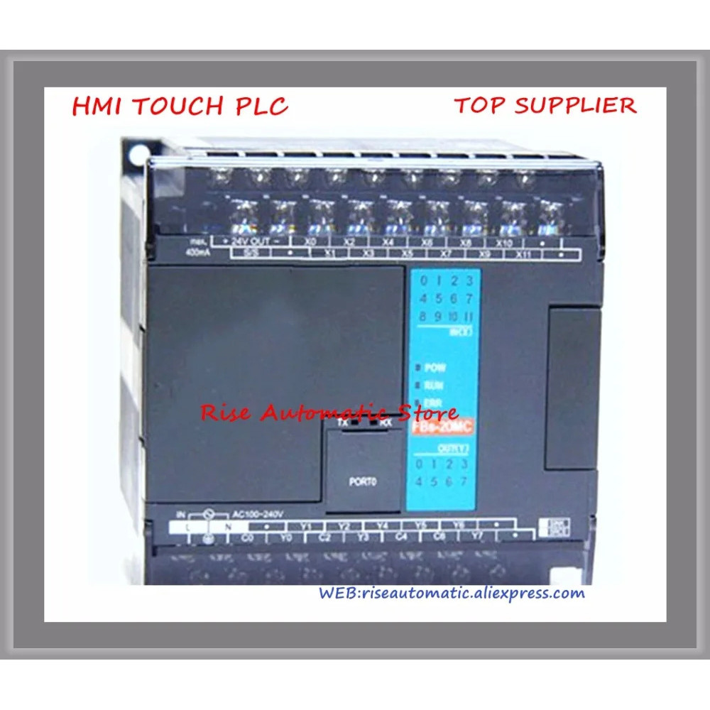 หน้าจอ: FBS-20MCT2-AC ใหม่ ต้นฉบับ PLC AC220V 12 DI 8 DO หน่วยหลักทรานซิสเตอร์ | Shopee Thailand