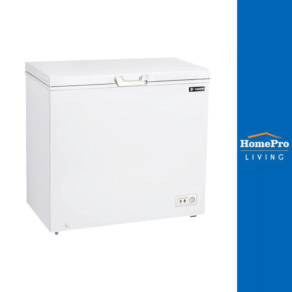 [สินค้าขายดี] SANDEN ตู้แช่ 2 ระบบ SCF-0215 7.1 คิว สีขาว | Shopee Thailand