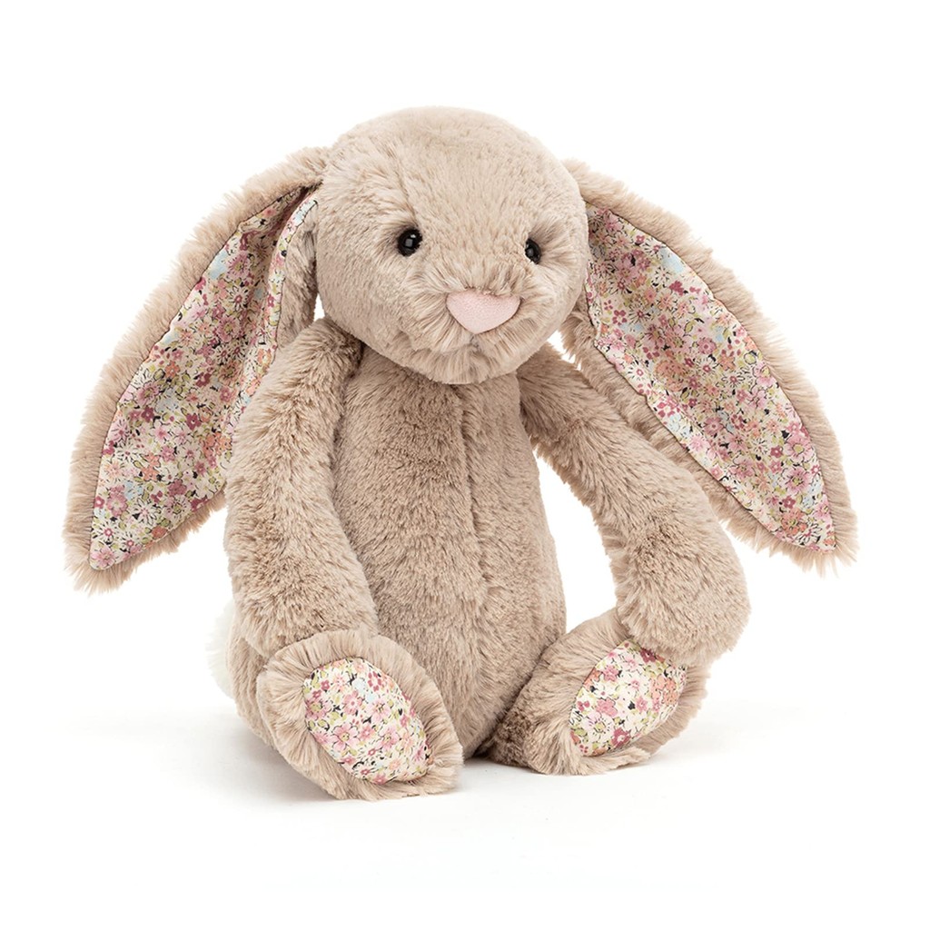 Jellycat Blossom Bee Beige Bunny Plush Toy ไซส์ M BLN3BB สีเบจ BLN3BB ...
