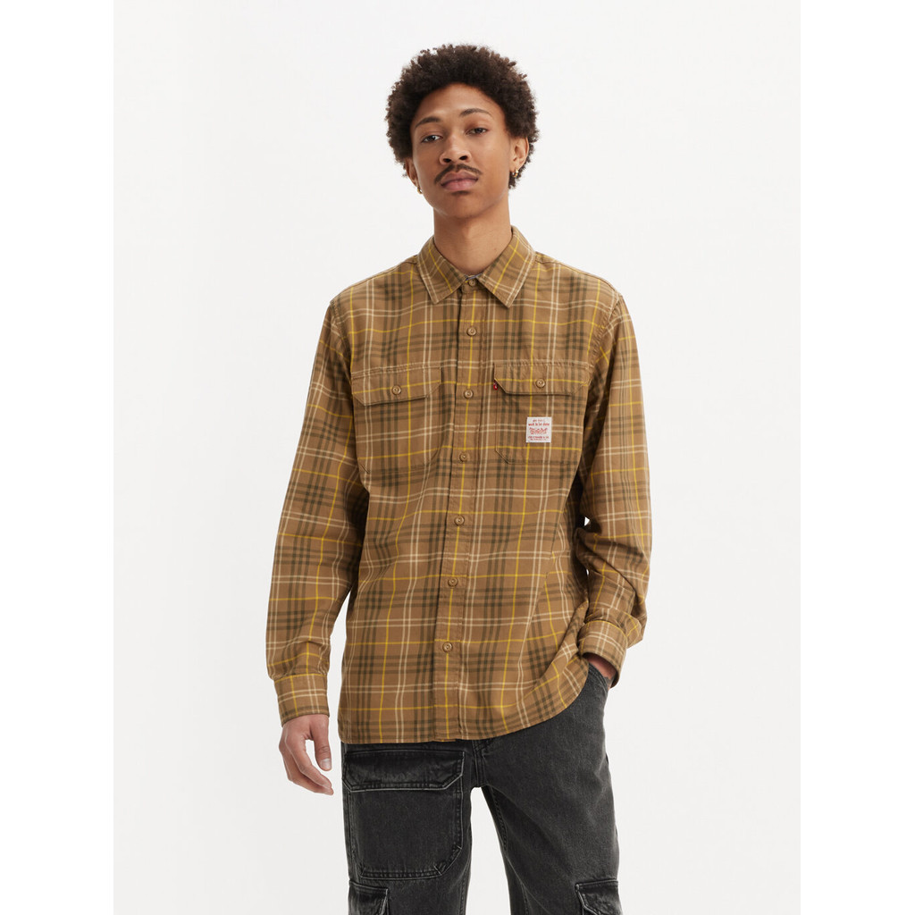 เสื้อเชิ้ต Levi’s® Men’s Classic Worker Shirt | Shopee Thailand