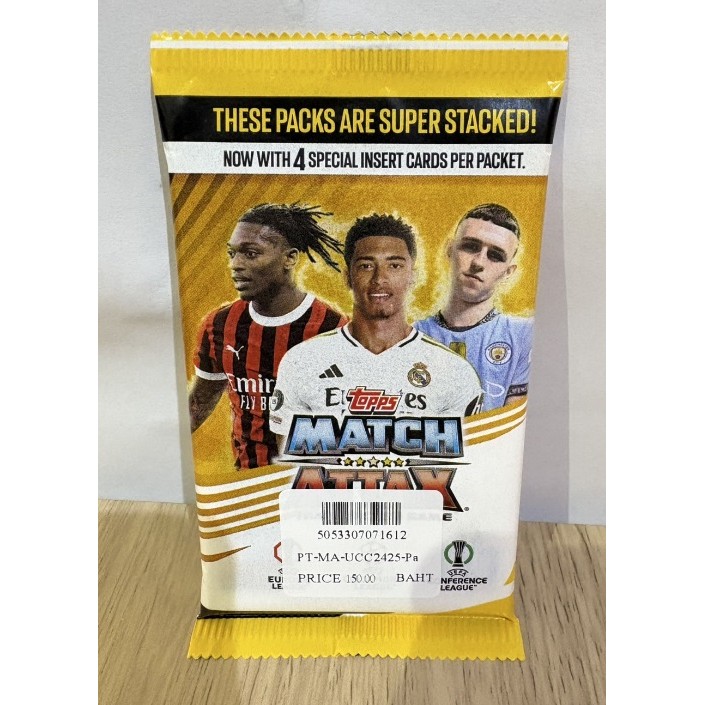 TP PT-MA-UCC2425-Pack Match Attax 24/25 Booster Pack Match Attax 1 INT ...