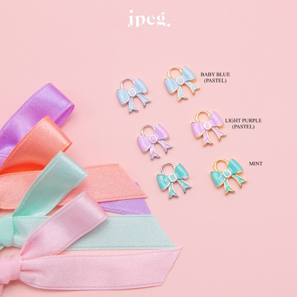 JPEG - J. Ribbon Charm (Enamel) | Shopee Thailand