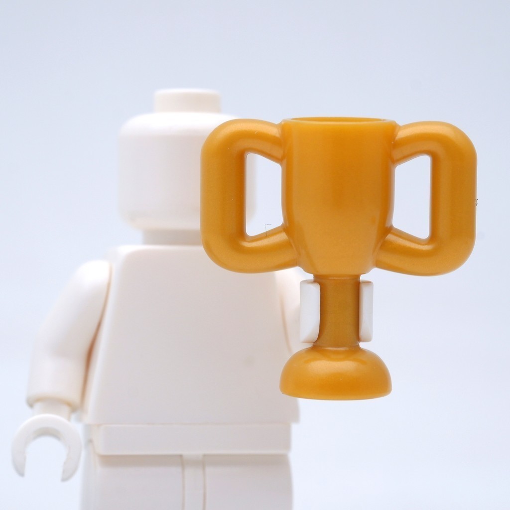 ( Ploybrick Minifigure ของแท้ ) ACCESSORIES Gold Trophy Cup | Shopee ...