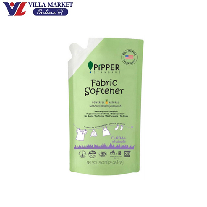 Pipper Standard Fabric Softener Floral Refill 750Ml | Shopee Thailand