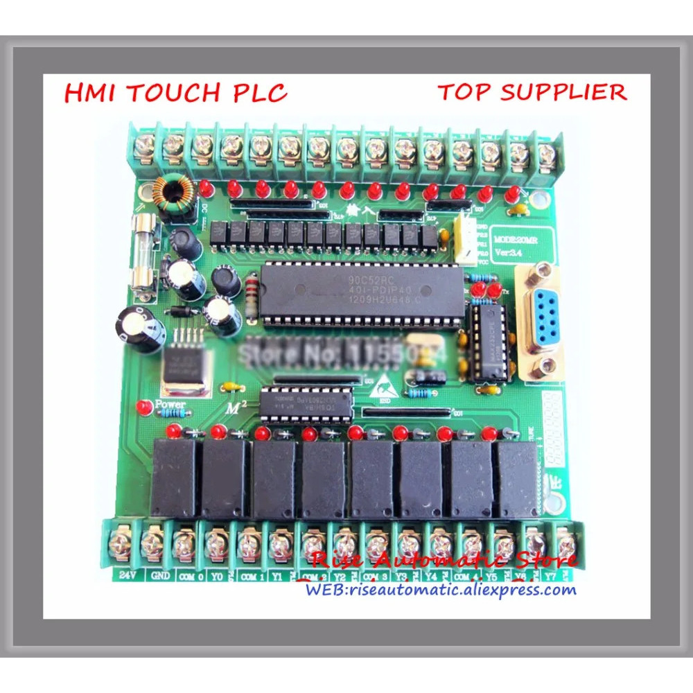 ใหม่ ต้นฉบับ 20MR PLC เดี่ยว STM32 MCU 12 จุดอินพุต 8 จุดเอาท์พุต | Shopee Thailand