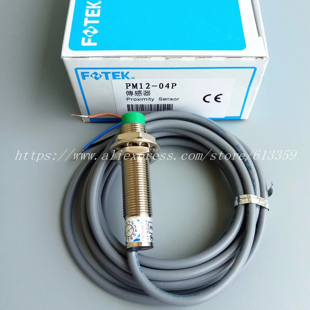 5 ชิ้น PM12-04N PM12-04P PM12-04S เซ็นเซอร์สวิตช์ความใกล้ชิด FOTEK ใหม่ ...