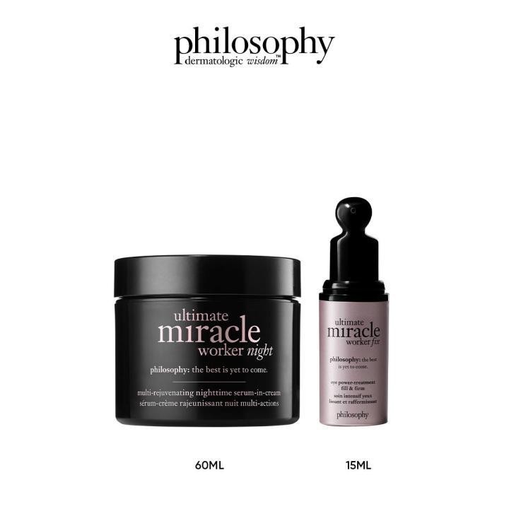 [Exclusive Set] ANTI-AGING MIRCALE WORKER POWER DUO FOR NIGHT | Shopee ...