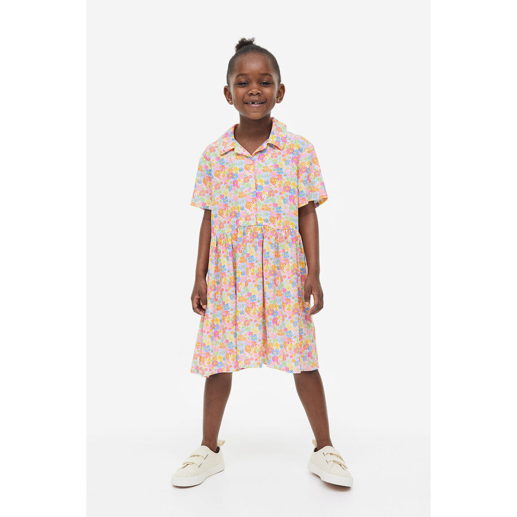 H&M Girl Shirt dress 1127965_1 | Shopee Thailand
