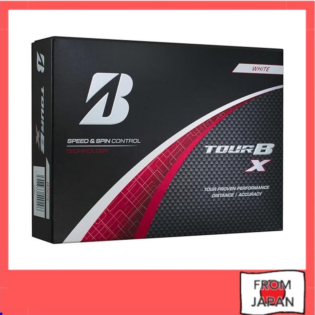 【Direct From Japan】 BRIDGESTONE Golf Ball TOUR B X 2024 Model 12 Balls White B4WXJ | Shopee Thailand