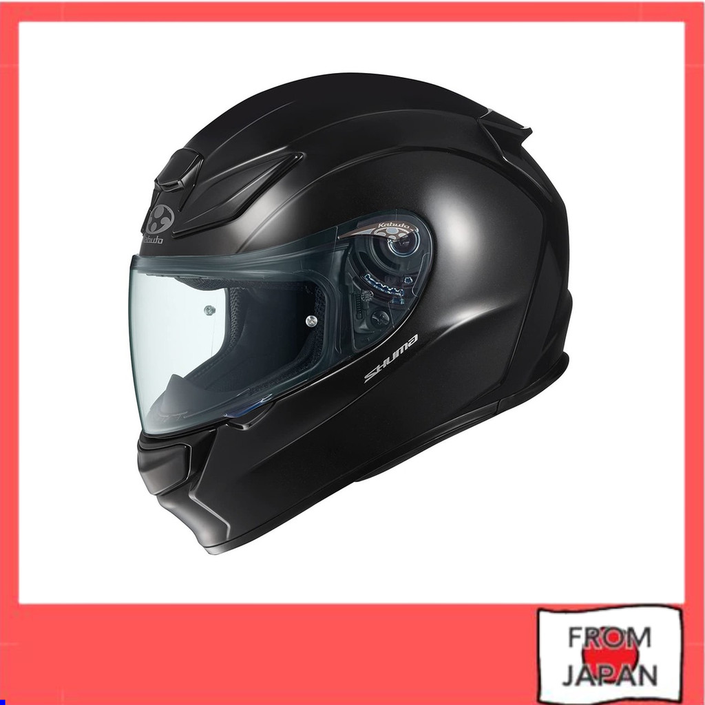 【Direct From Japan】 OGK KABUTO Bike Helmet Full Face SHUMA Black Metallic (Size:M) | Shopee Thailand