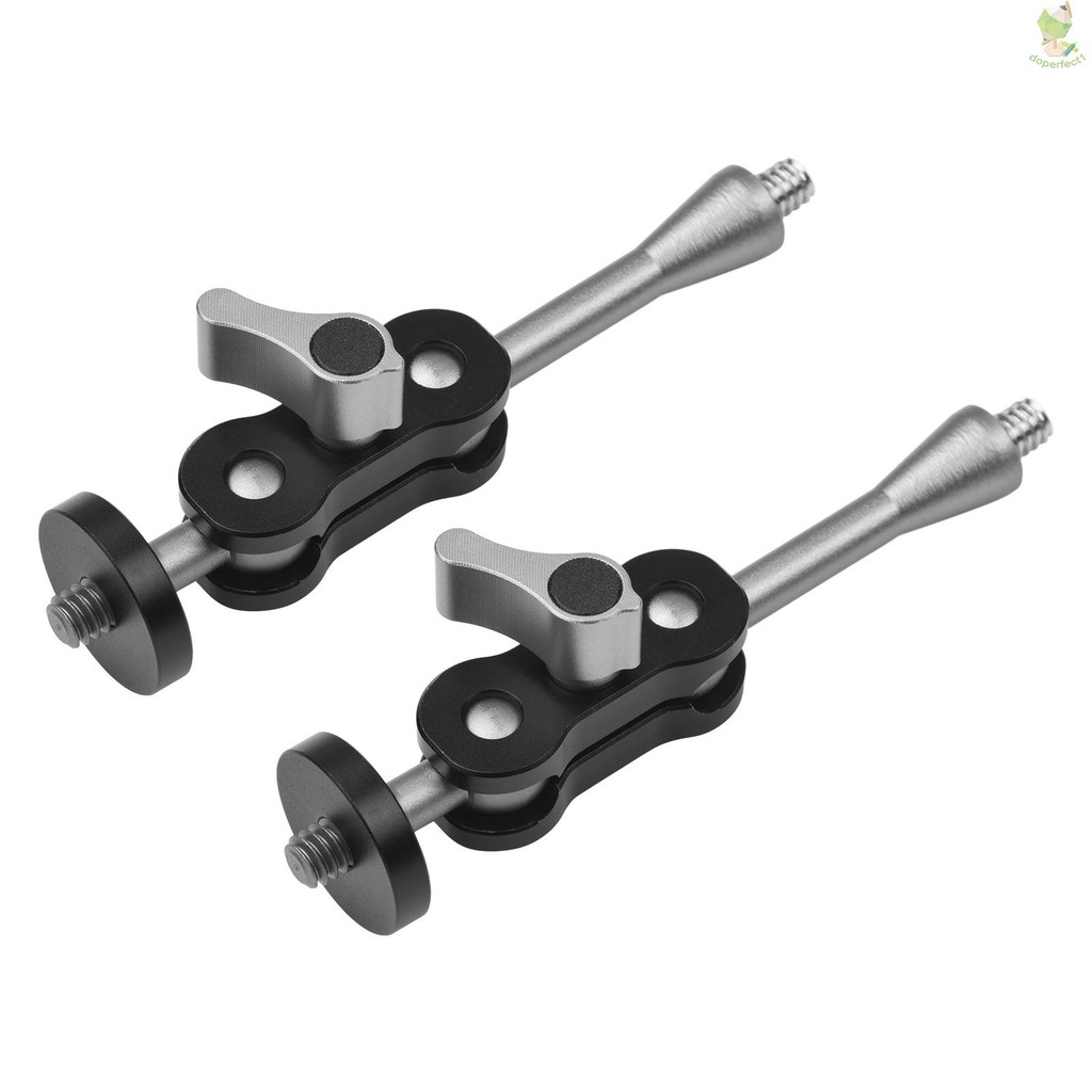 Andoer MA-95 Magic Arm Extension Bracket Monitor Mount Adapter Aluminum ...