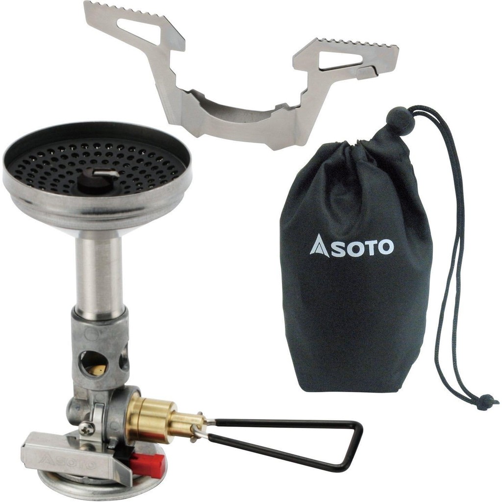 [SOTO] Japanese single burner compact stove with micro-regulator (high ...