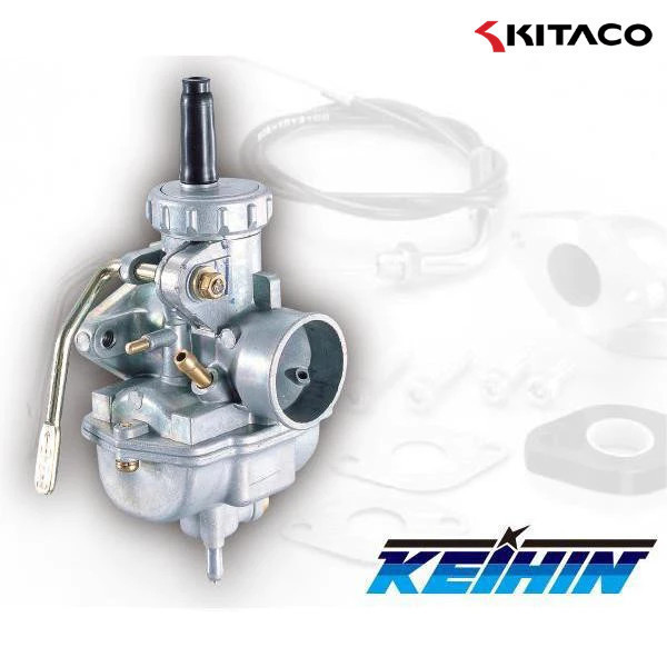 KITACO ชุดคาร์บูเรเตอร์ Keihin PC Φ20 แบบเบา BENLYCD50 / MONKEY BAJA / DAX ST50 /GORILLA JAZZ50 ...