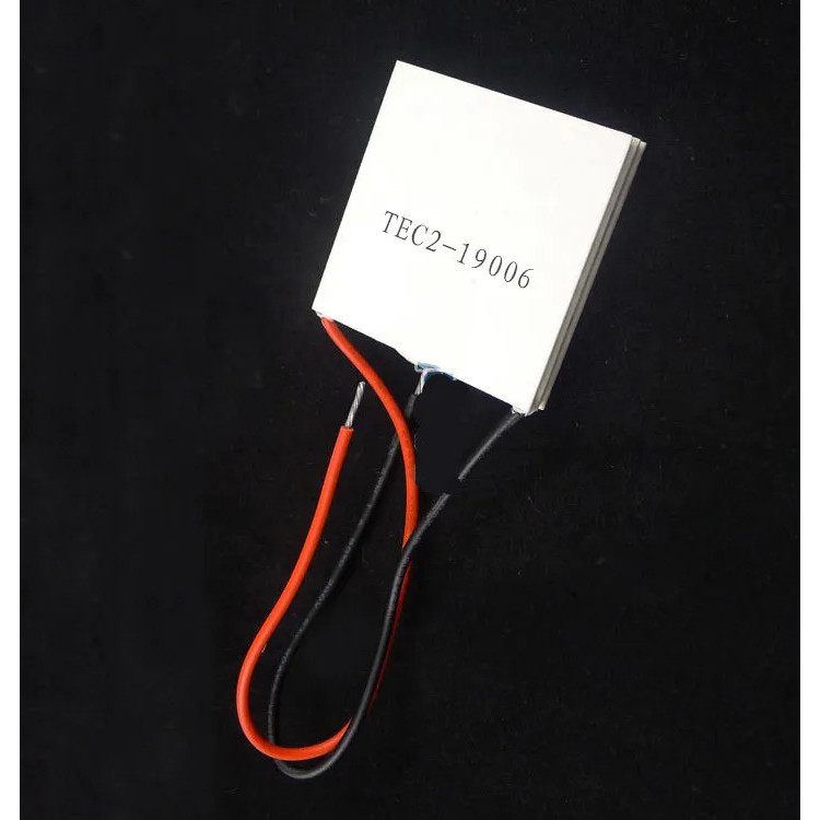 แผ่นทำความเย็นคู่ TEC2-19006 40 * 40MM 12V6A ความแตกต่างอุณหภูมิขนาด ...