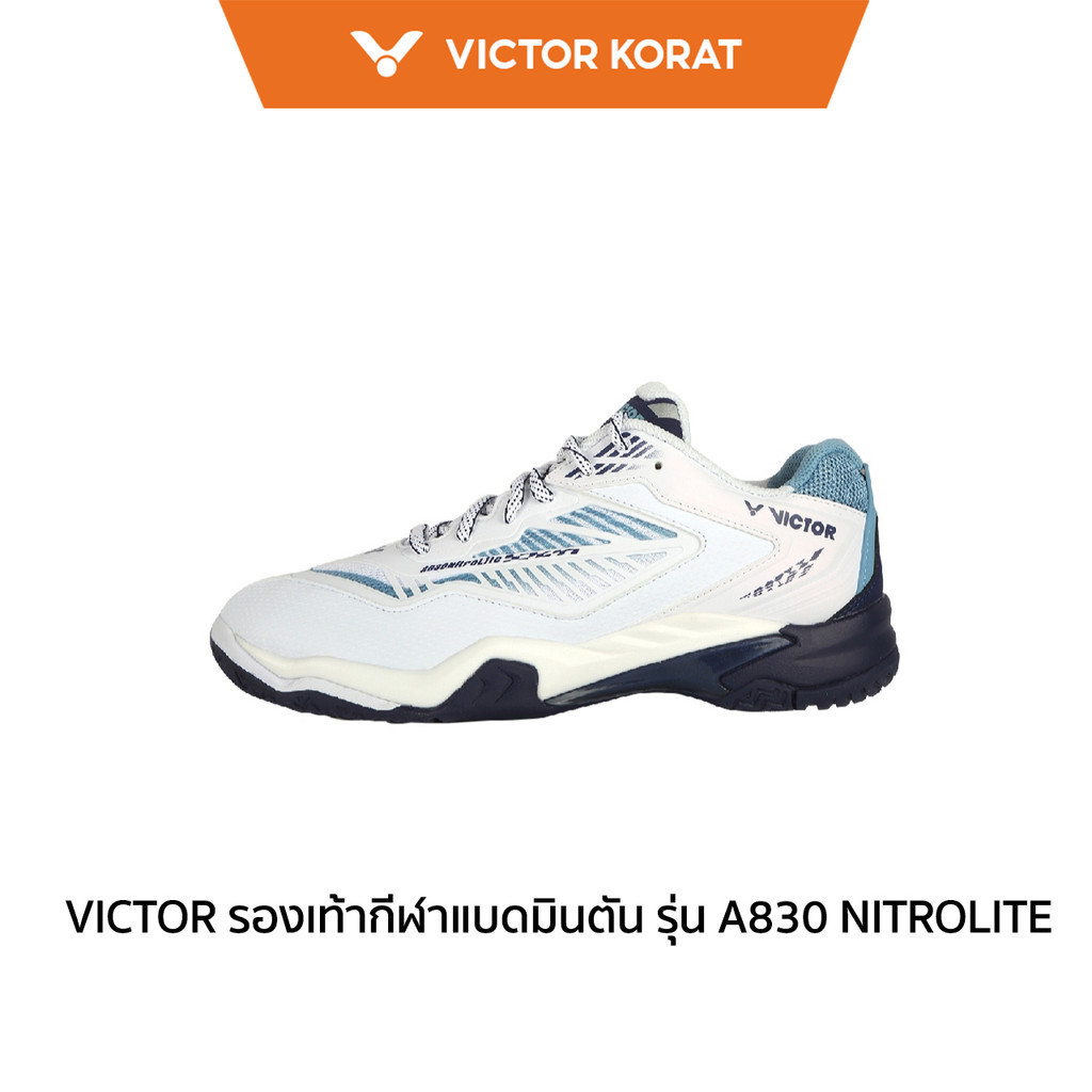 VICTOR รองเท้ากีฬาแบดมินตัน รุ่น A830 NITROLITE | Shopee Thailand