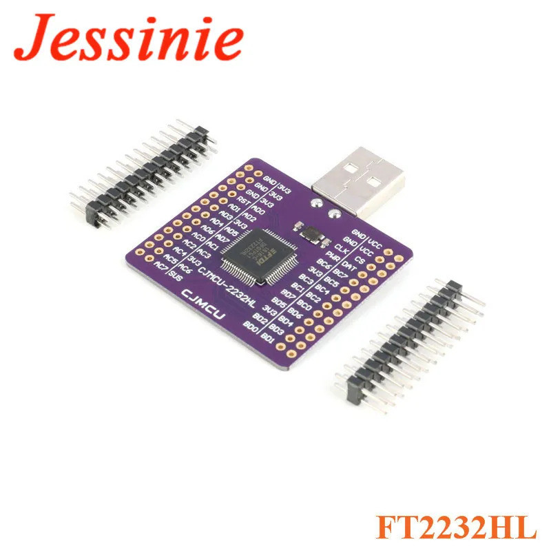 โมดูล FT2232HL USB TURN UART FIFO SPI I2C JTAG RS232 FT2232 CJMCU-2232HL บอร์ด USB เป็น UART สอง ...