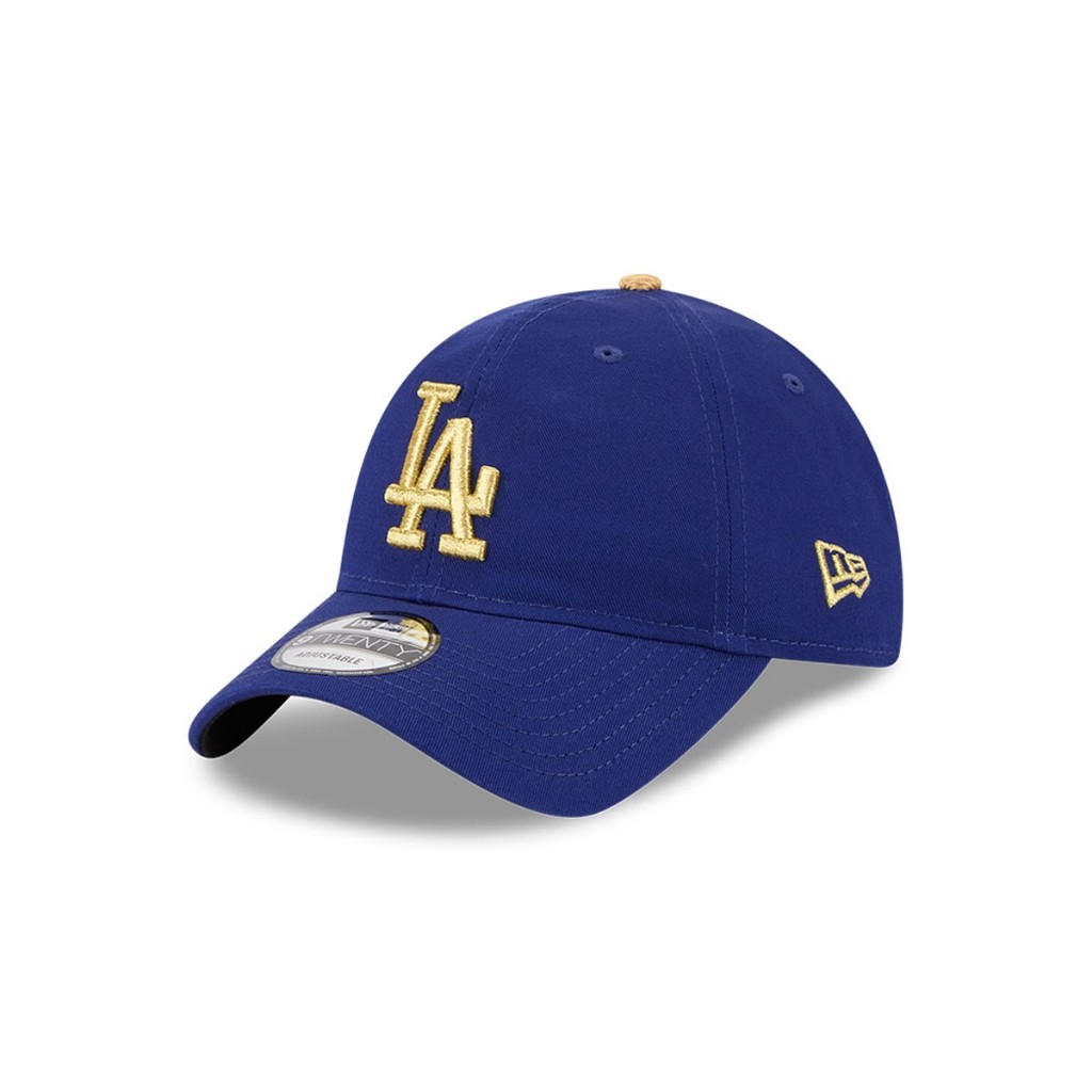 New Era หมวกรุ่น Los Angeles Dodgers MLB Gold Dark Blue 9Twenty Cap ...