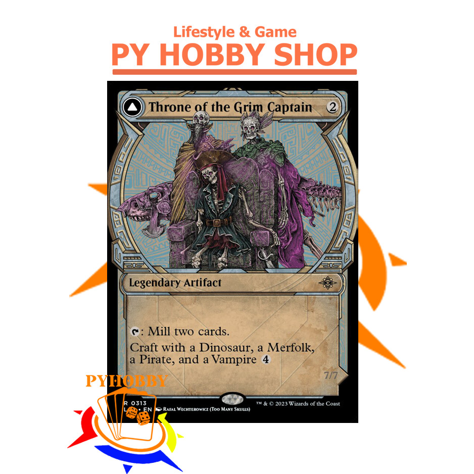 [MTG] The Lost Caverns of Ixalan Variants: Throne of the Grim Captain ...