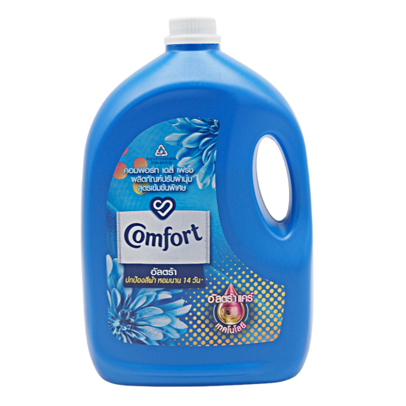 คอมฟอร์ท อัลตร้า น้ำยาปรับผ้านุ่ม สูตรเข้มข้น สีฟ้า 2.8 ล. COMFORT ...