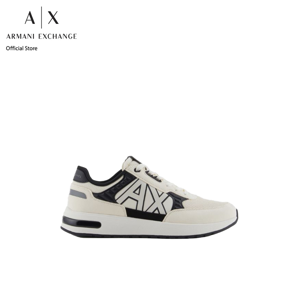 AX Armani Exchange รองเท้าผ้าใบผู้ชาย รุ่น AX XUX090 XV276N480 - สีออฟ ...