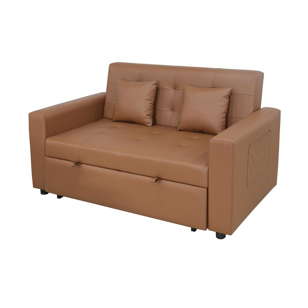 HomePro โซฟาเบด FINN PVC สีน้ำตาล แบรนด์ FURDINI | Shopee Thailand