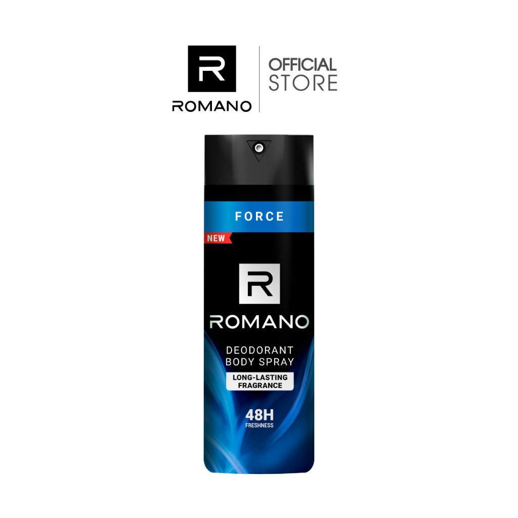 [รับฟรี! เฉพาะวันที่ 2-5 มี.ค 68] ROMANO BODY SPRAY FORCE 150ML โรมาโน่ ...