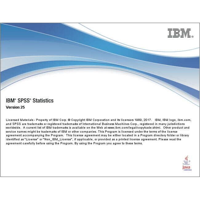 IBM SPSS Statistics 25 (32Bit/64Bit) โปรแกรมวิเคราะห์ทางสถิติโปรแกรม ...