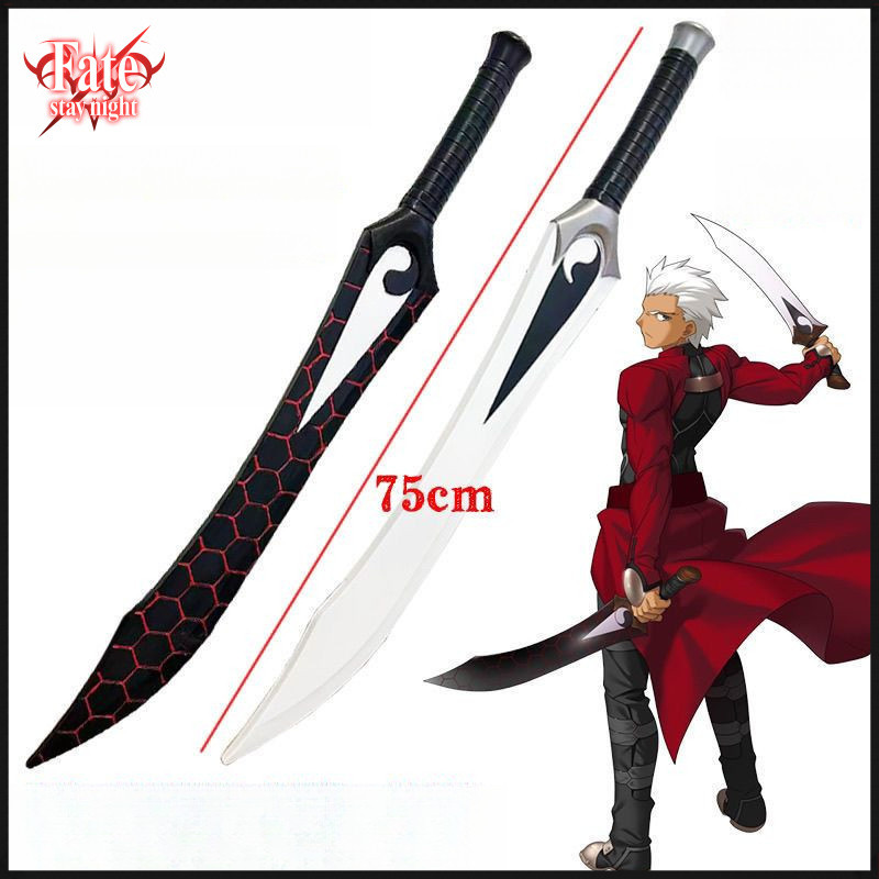 🔥ดาบซามูไร Cosplay Fate Stay Night EMIYA คอลเลกชัน สีแดง A โมเดลดาบ ...