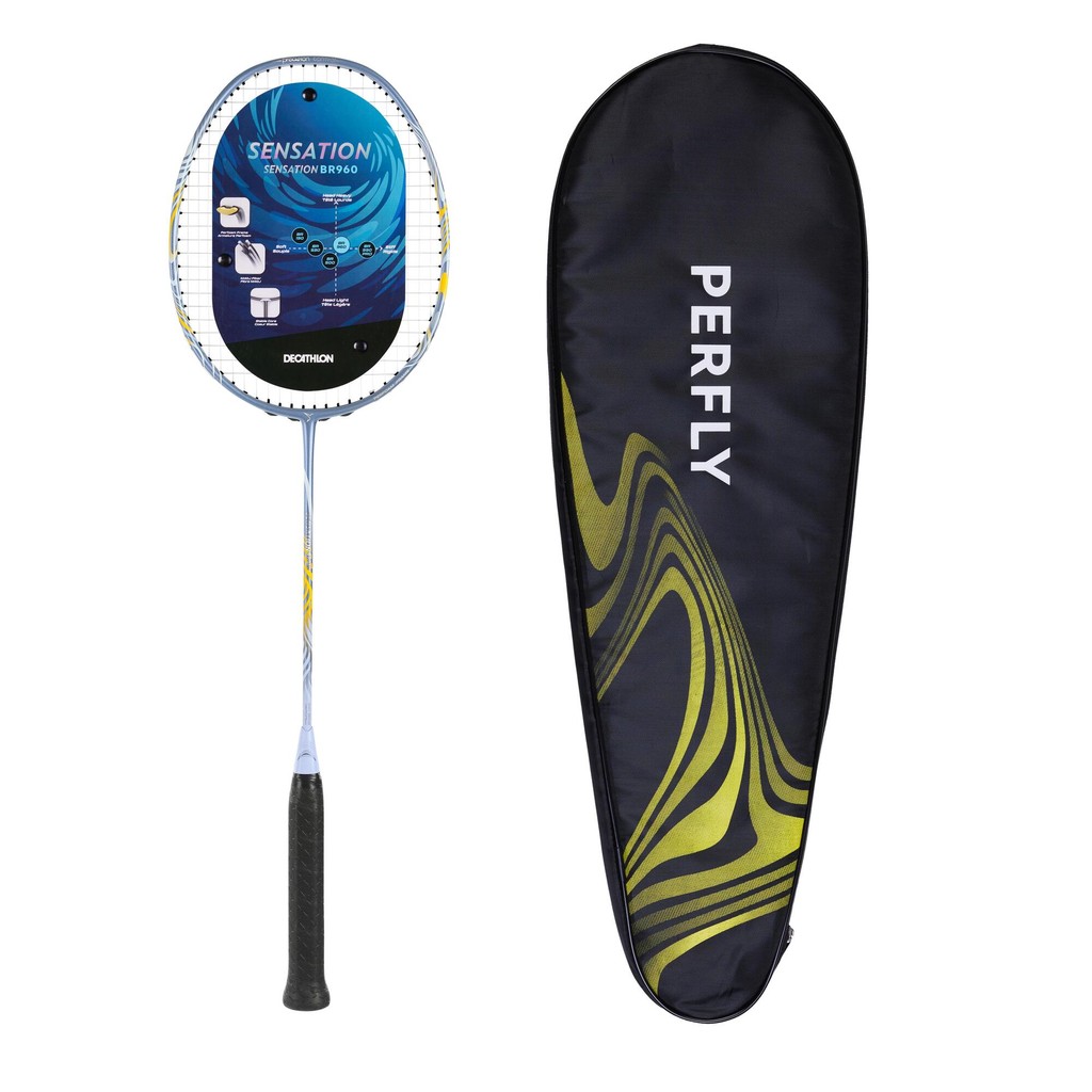 PERFLY | แร็คเกตแบดมินตันสำหรับผู้ใหญ่รุ่น BR SENSATION 960 (สีน้ำเงิน ...