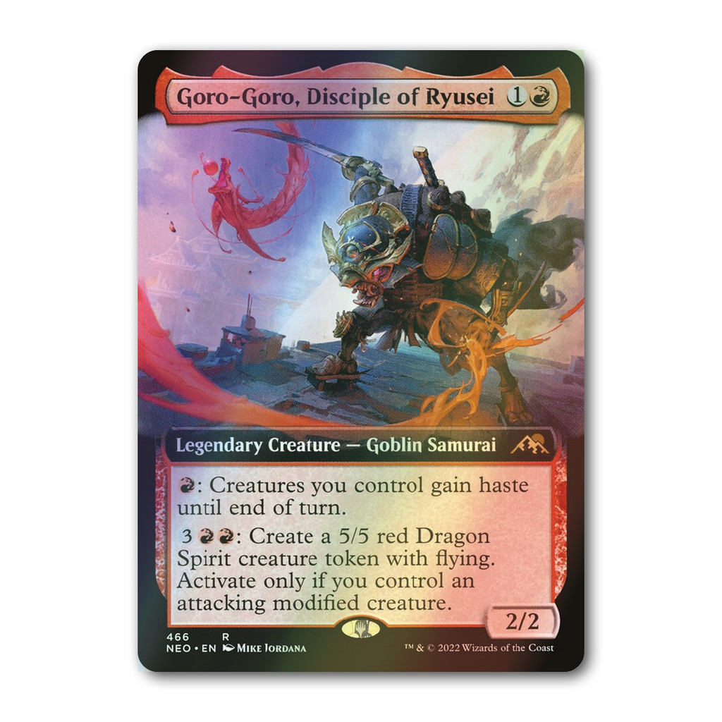 [MTG] Goro-Goro, Disciple of Ryusei [NEO] [Red] [Rare] [Foil] [ENG] [2022] (Magic: The Gathering ...