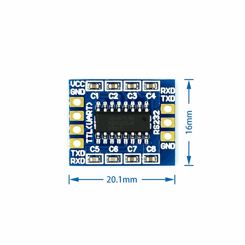 RS232 SP3232 TTL to RS232 module RS232 to TTL serial module | Shopee ...