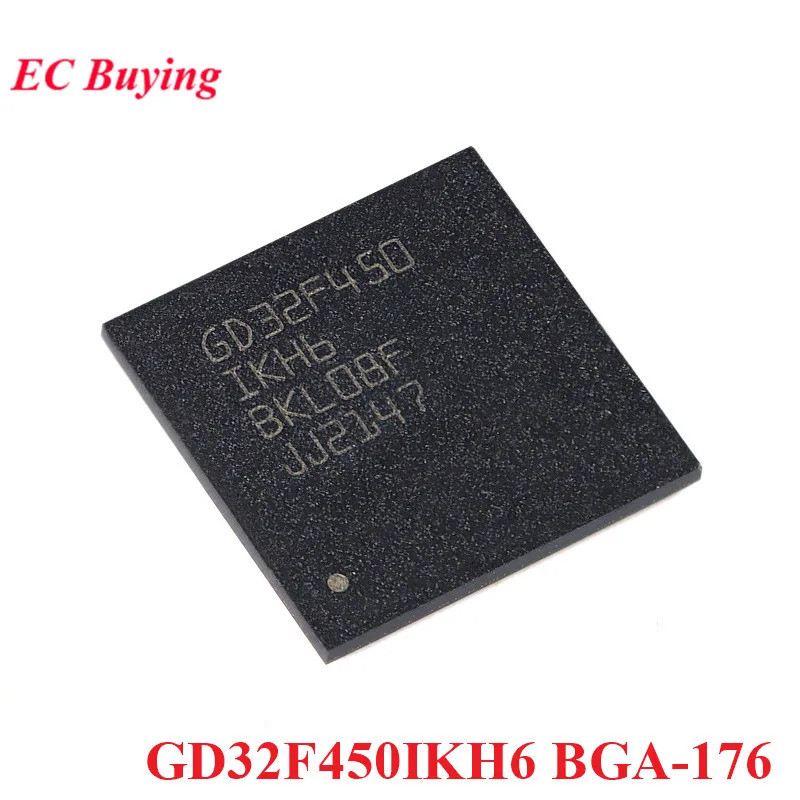 ชิปควบคุมไมโครคอนโทรลเลอร์ MCU IC รุ่นใหม่ GD32F450IKH6 BGA-176 GD32F450 GD32 GD32F 450IKH6 ARM ...