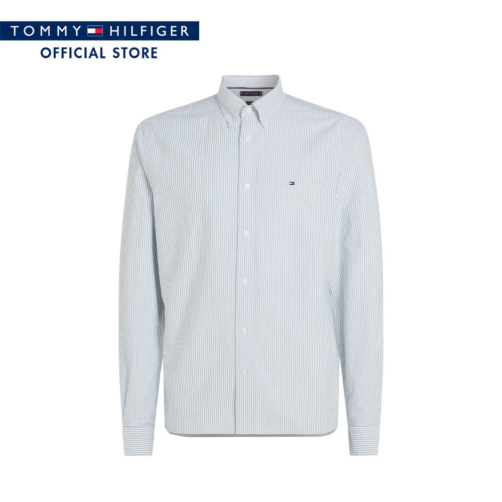 Tommy Hilfiger เสื้อ ผู้ชาย รุ่น MW0MW36238 0CI - สีเขียว ทรง Regular ...