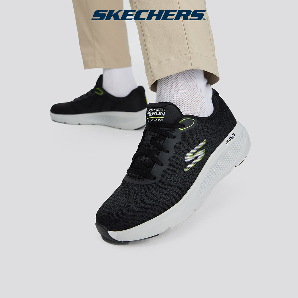 Skechers สเก็ตเชอร์ส รองเท้า ผู้ชาย GOrun Elevate Shoes - 220334-BKLM ...