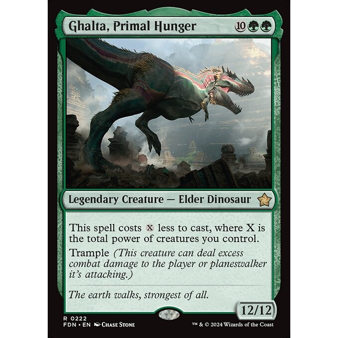 [Foundation] - [FDN] - (R) - [Ghalta, Primal Hunger] - [2024] | Shopee ...