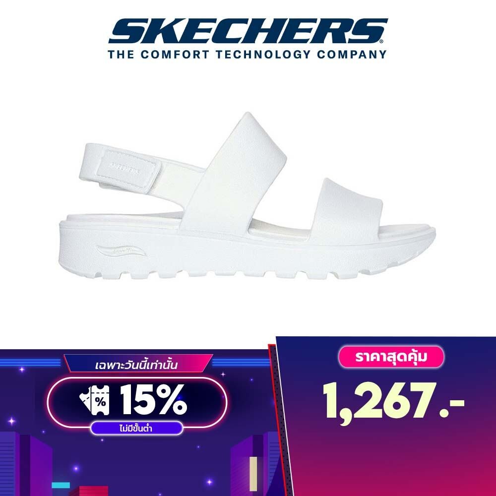 Skechers สเก็ตเชอร์ส รองเท้าแตะผู้หญิง Women Arch Fit Footsteps Foamies ...