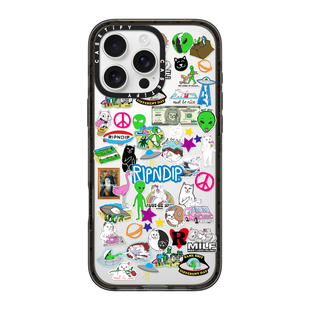 [พร้อมส่ง] CASETiFY | RIPNDIP RIPNDIP Sticker Mania Case | Shopee Thailand