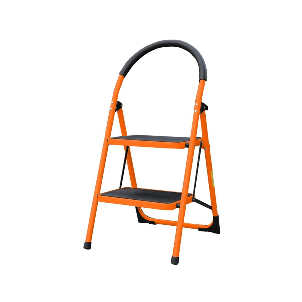 SANKI บันได STEP 2 ขั้น SANKI LD-CP02 สีส้มดำ บันได บันไดสเต็ป STEP ...