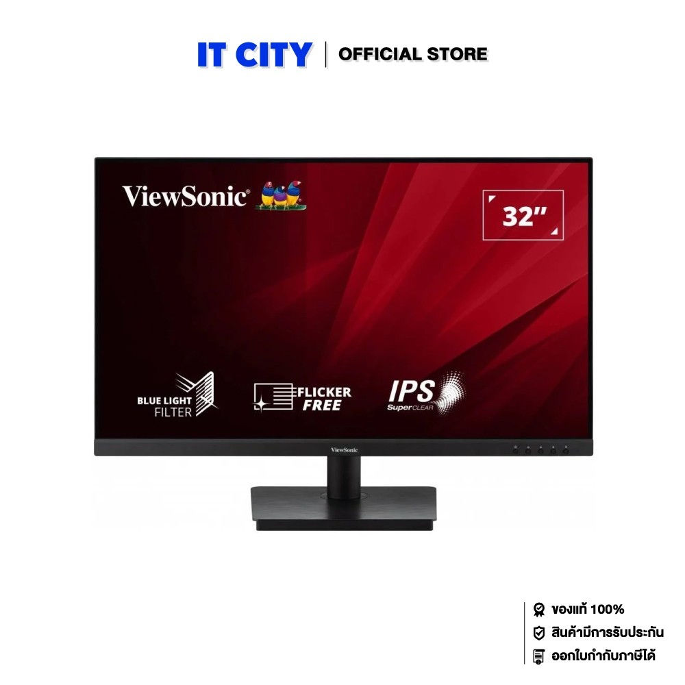 VIEWSONIC LED Monitor 31.5" VA3209-2K-MHD/IPS,75Hz/4ms/2K MNL-001931 ...